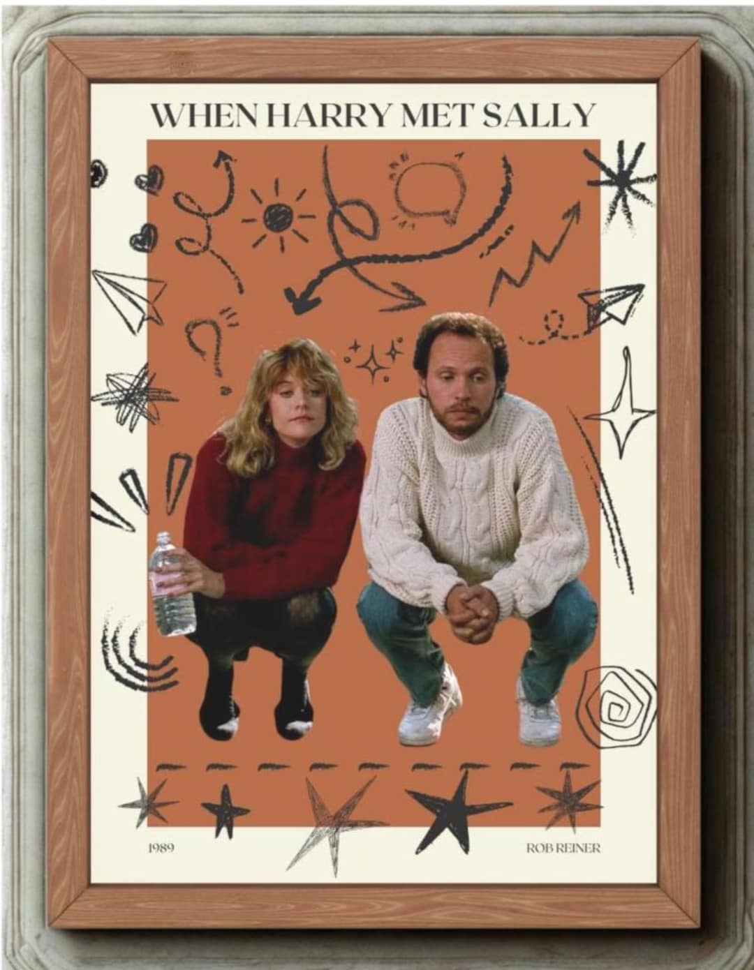 When Harry Met Sally Poster | Digital Download | Vintage Movie Art ...
