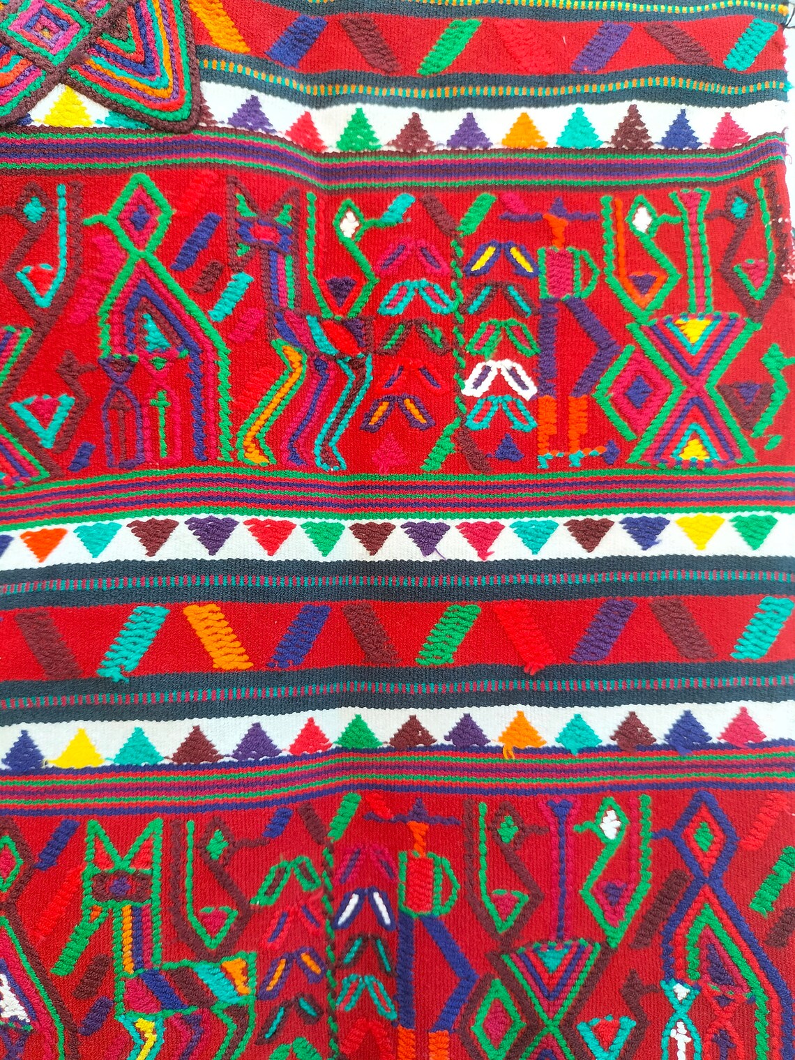 Huipil Nebaj Traditional Mayan Indumentary vintage - Etsy