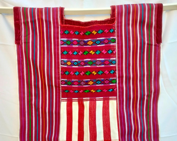 Guatemalan Vintage Huipil From San Juan Atitán, Huehuetenango ...