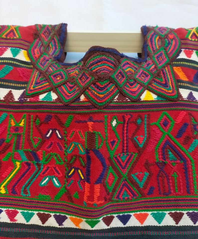 Huipil Nebaj Traditional Mayan Indumentary vintage - Etsy