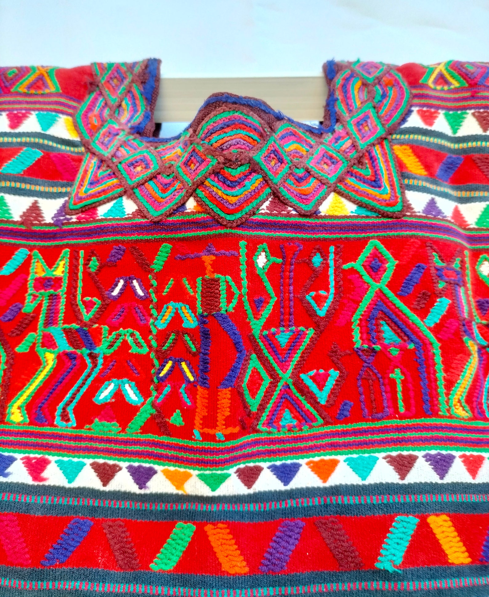 Huipil Nebaj Traditional Mayan Indumentary (vintage) - Etsy