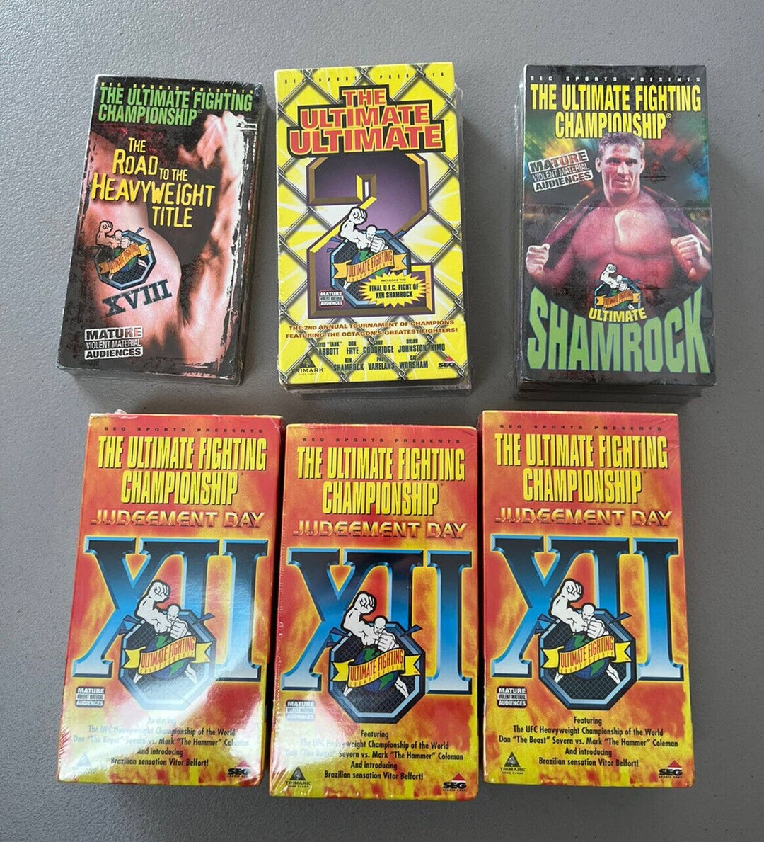 Vintage UFC VHS Tapes 11 12 Heavyweight Boxing 1990s Pride - Etsy
