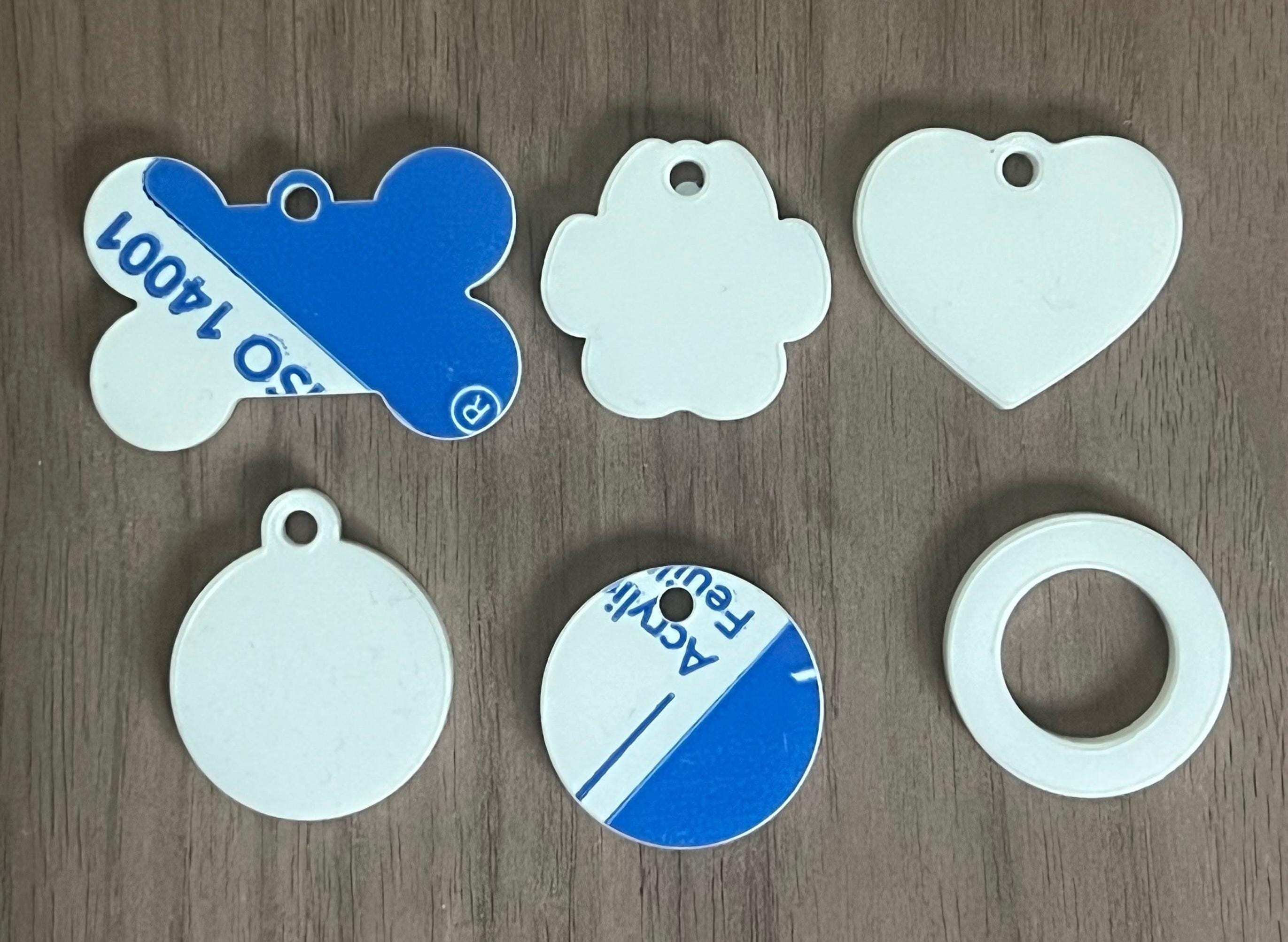 Pet Tag Designs for Laser, Cricut, SVG, Sublimation, Dogs, Cats ...