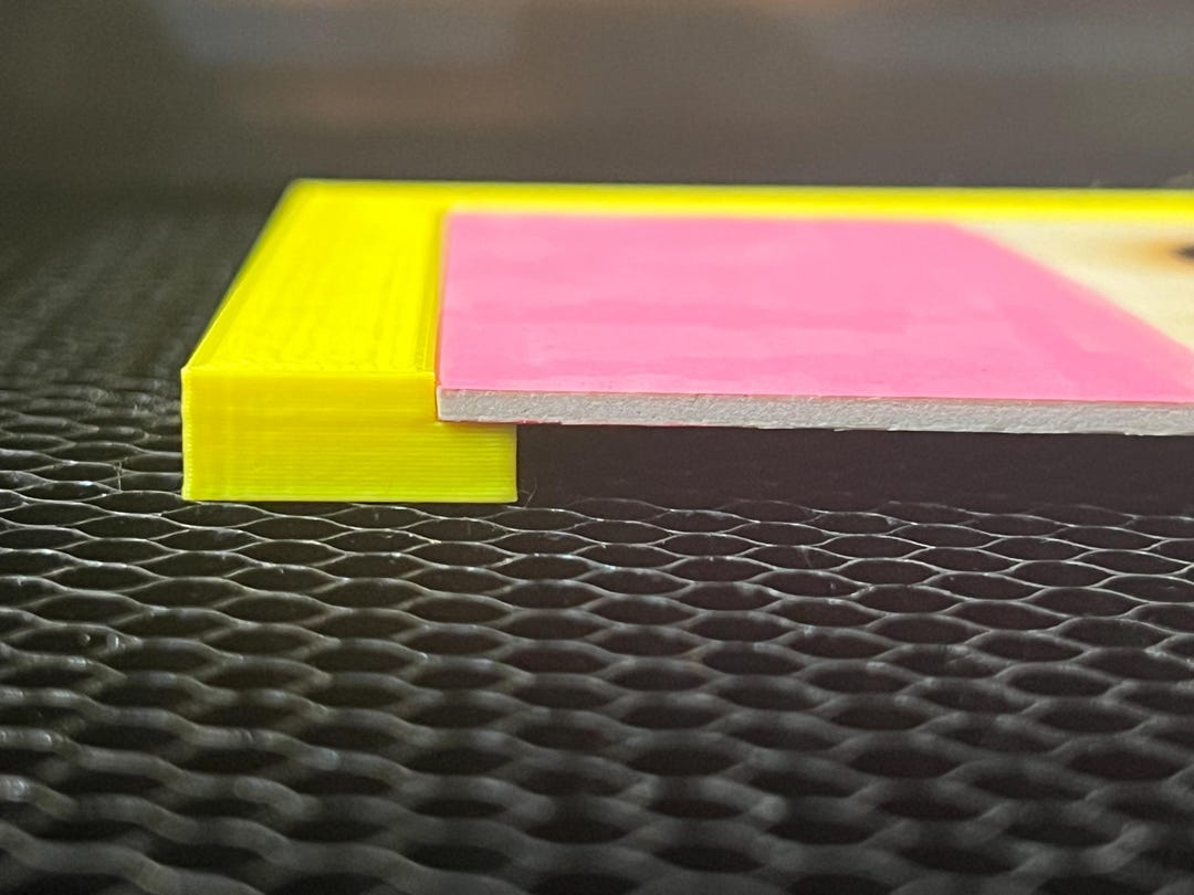 Set of Laser Cutter Anti Flashback Riser Jigs With Magnet Slots (STL ...