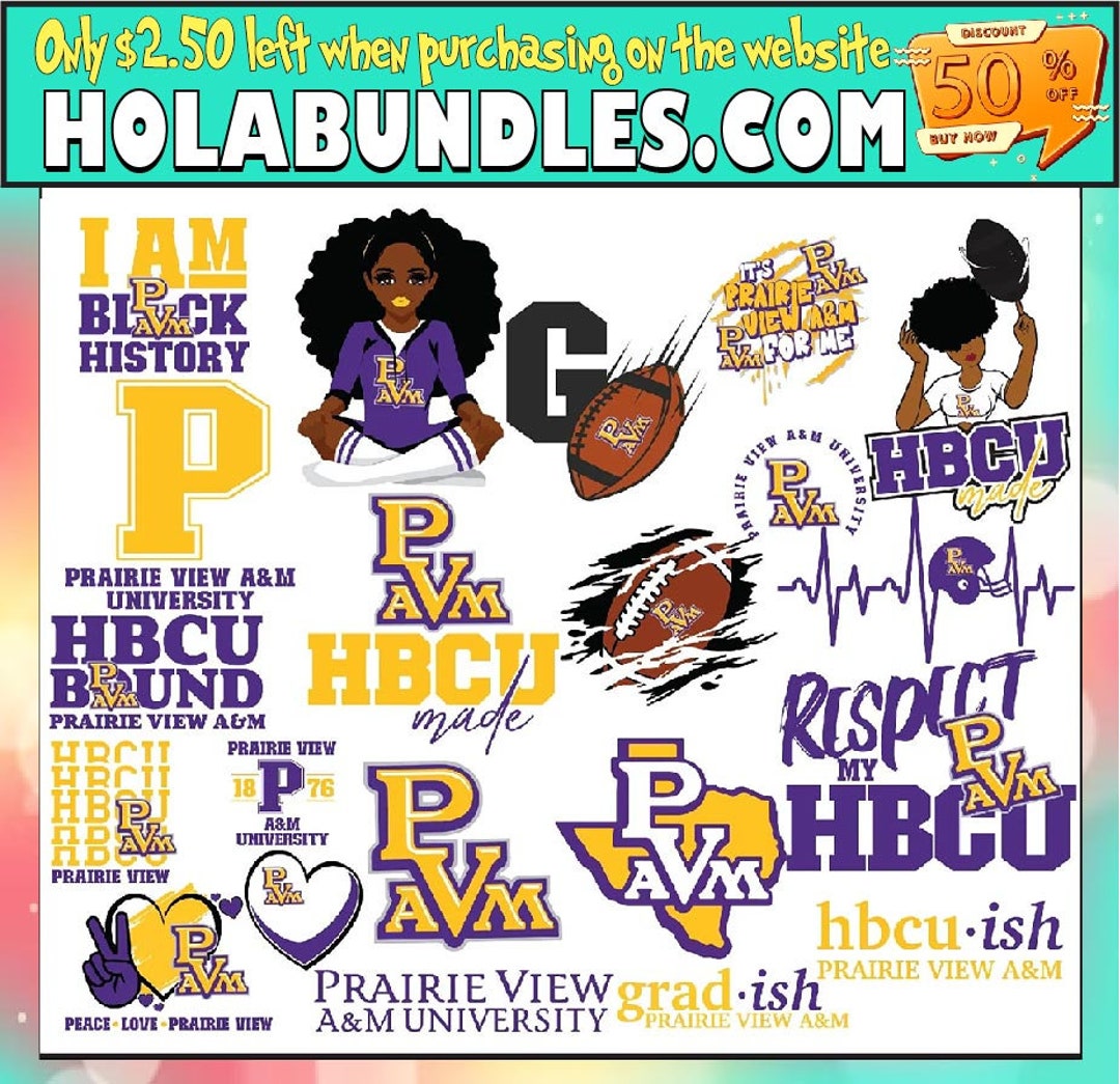 Hbcu-ish Prairie View A&M University Svg HBCU Bundle Svg I - Etsy