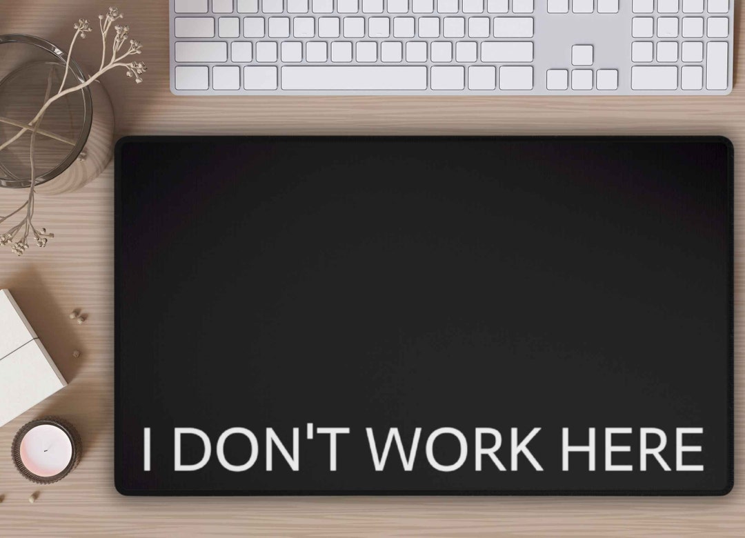 Funny Office Desk Mat Fun Desk Decor Tech Accessories Office Decor ...