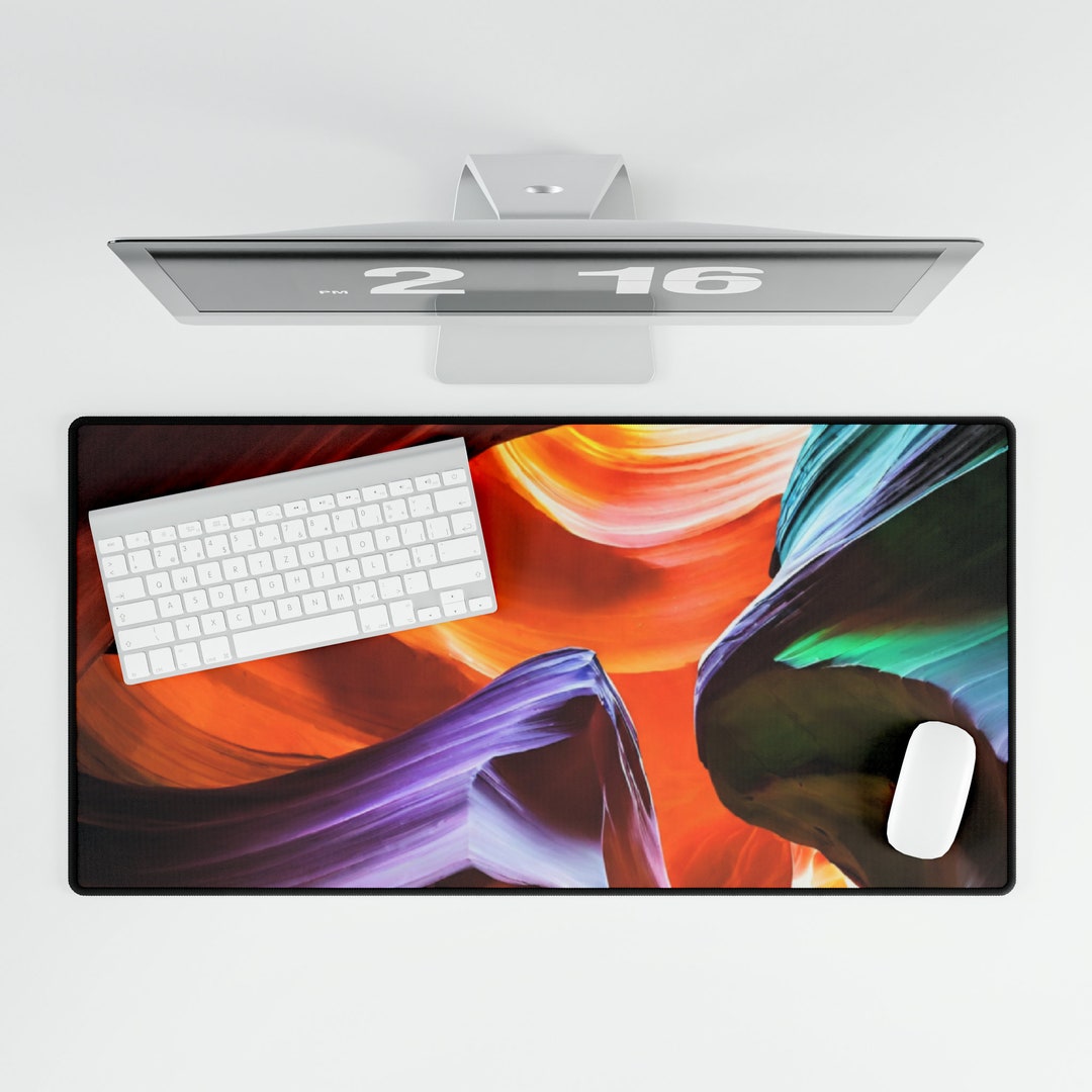 Antelope Canyon Desk Mat Aesthetic Desk Decor Tech Accessories Ideal ...