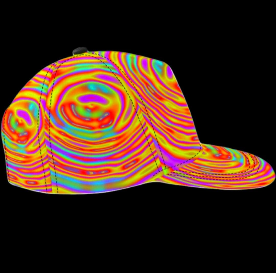 Ripple Trippy All Over Print Hat - Etsy