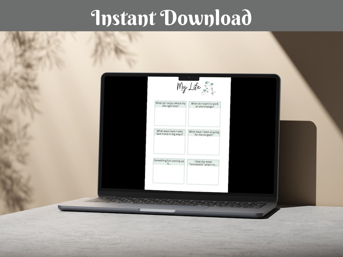 Prayer Journal Printable Gratitude Journal Digital Prayer - Etsy