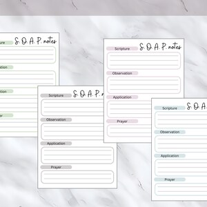 Bible Study Printable Digital Bible Template SOAP Journal Bible Verse ...