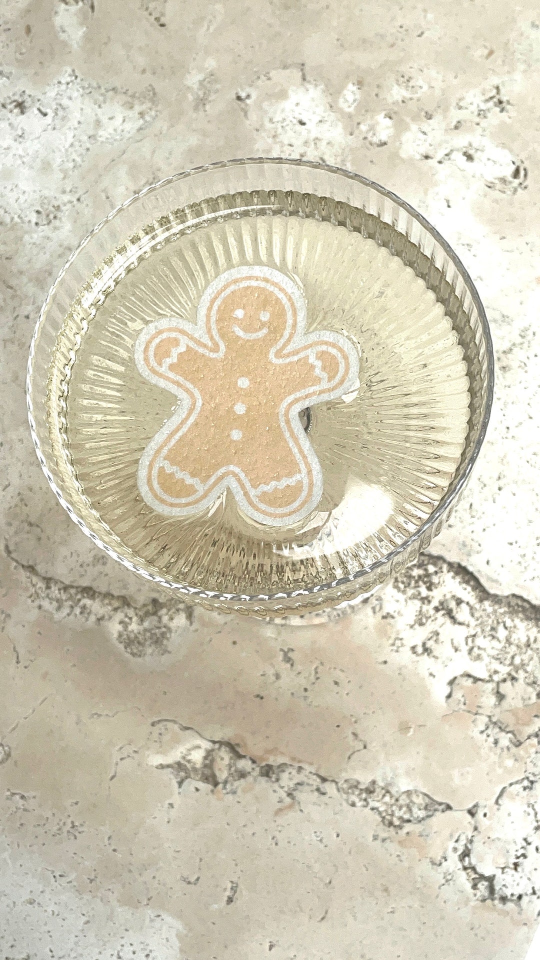 Gingerbread Man Cocktail Drink Toppers, Cocktail Float, Xmas Drink ...