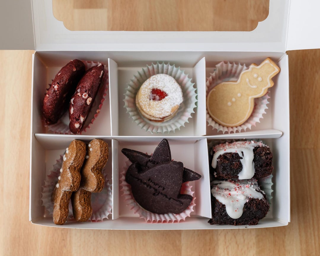 MYSTERY Vegan Holiday Cookies Box Vegan Christmas Cookies Dairy Free ...