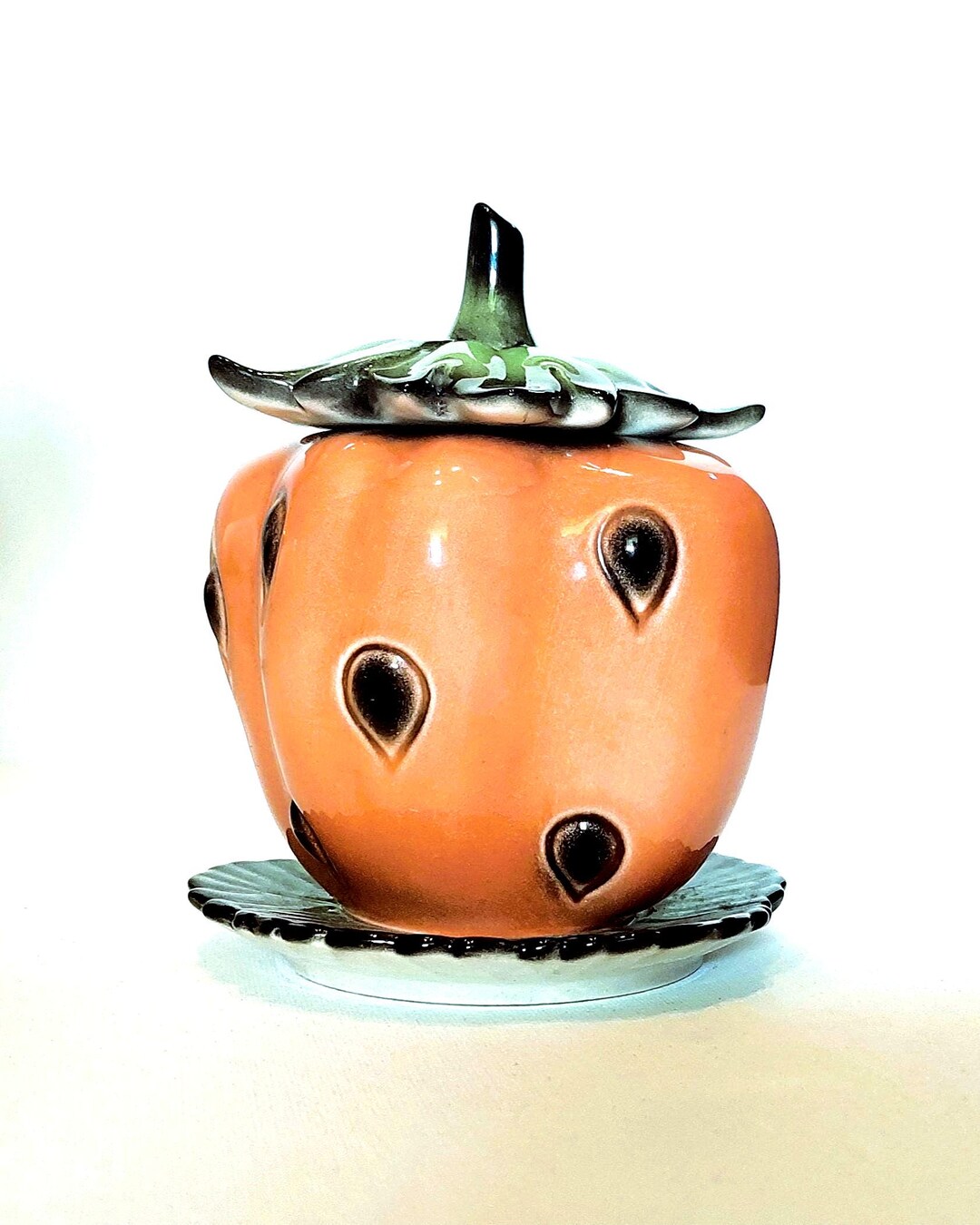 Vintage Goebel Strawberry Jam Jar. Made in Germany, Discontinued. - Etsy