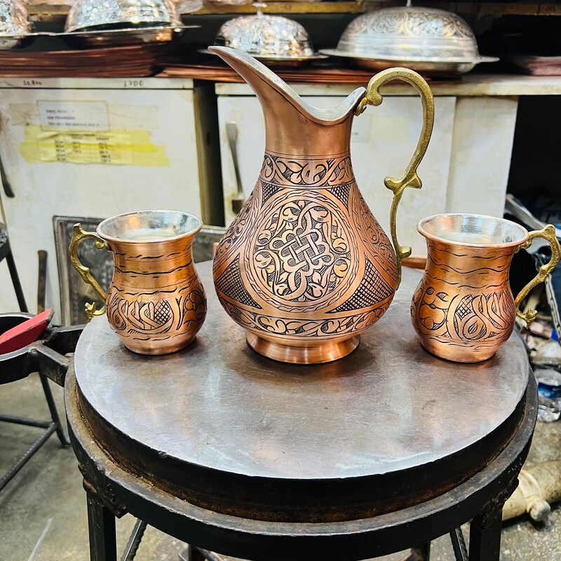 Copper Pitcher - Etsy