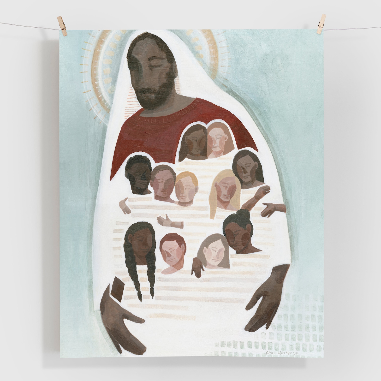 As I Have Loved | Love One Another | Biblical Art | Jesus Christ Art ...