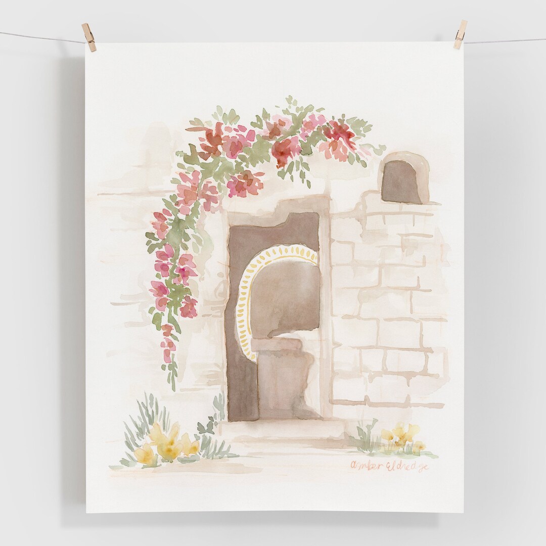 He is Risen | Jesus Christ Resurrection | Easter Holy Week Art | Empty ...