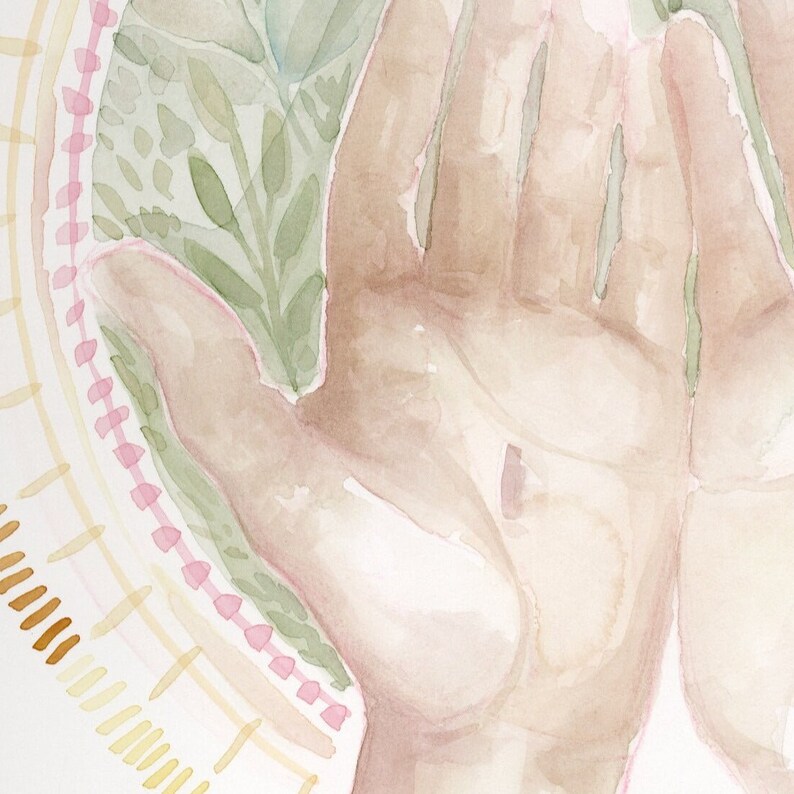 Upon His Palms | Jesus Christ Resurrection | Easter Art | Holy Week | Graven on My Palms ...