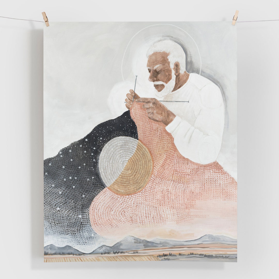 The Tender Creator | God Creation Creator Art | Knitting Art | Heavenly ...
