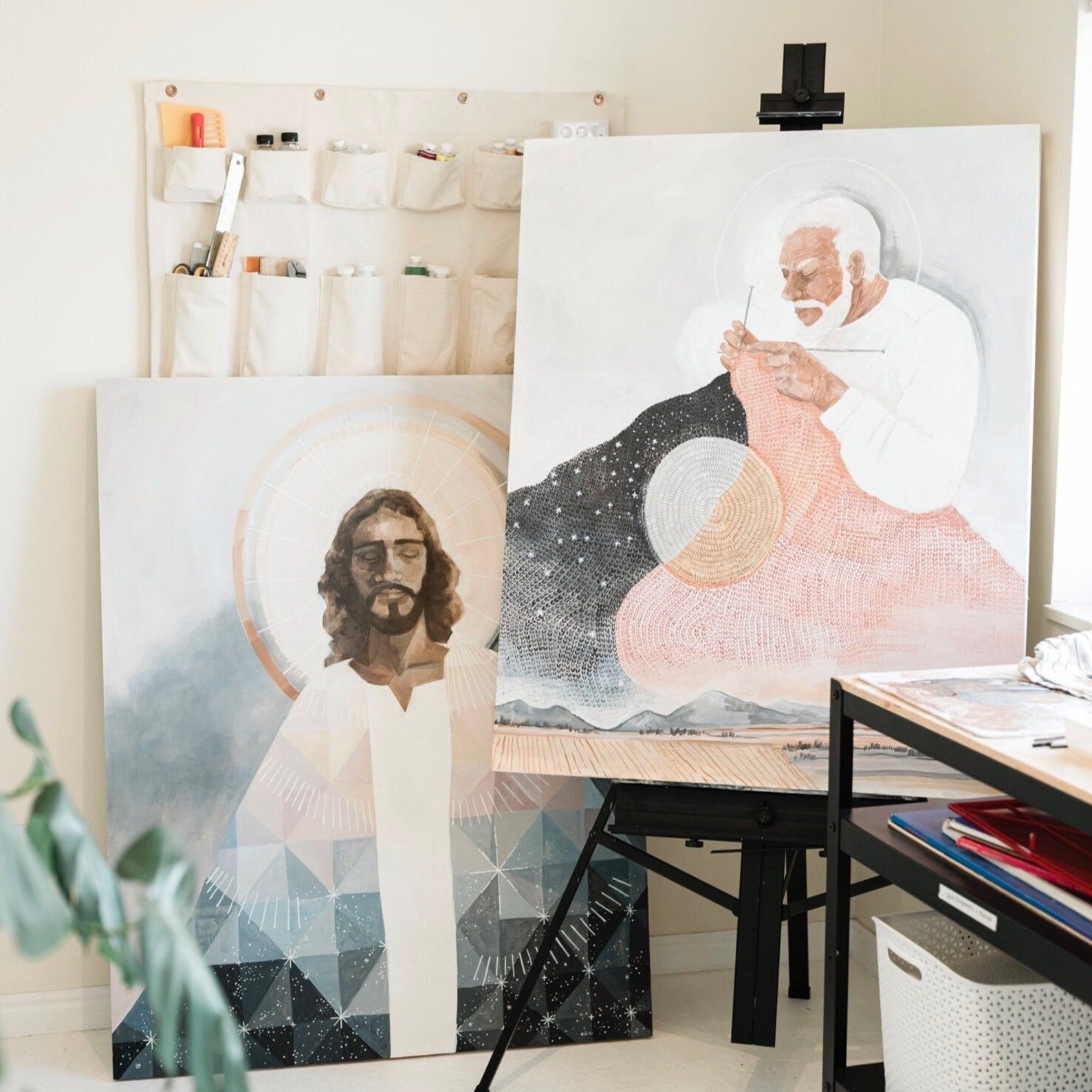 The Tender Creator | God Creation Creator Art | Knitting Art | Heavenly ...