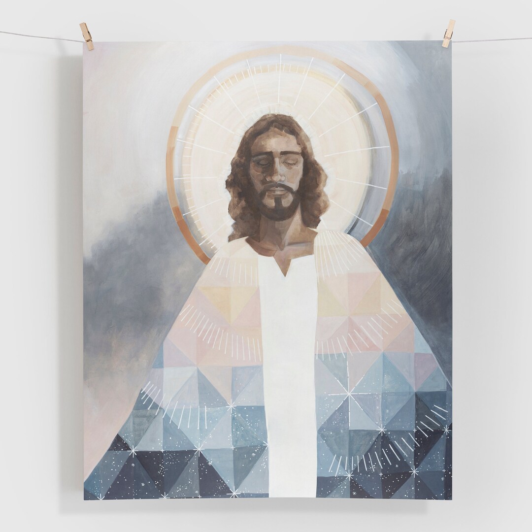 Light of Our Souls | Jesus Christ Savior Art | Peaceful Hope Strength ...