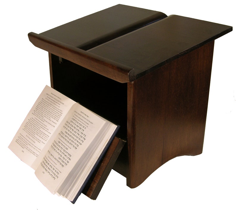 High Solid Wood Book Stand - Etsy