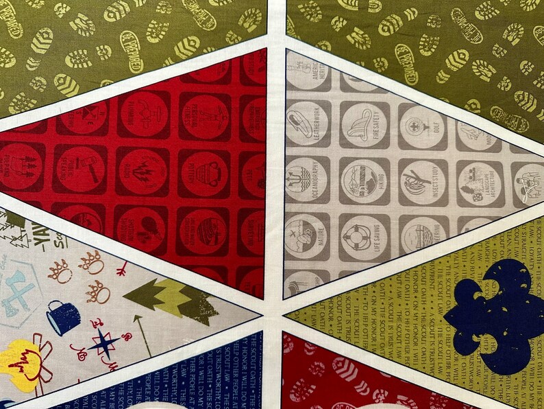 Boy Scout Penant Eagle Scout Panel - Etsy