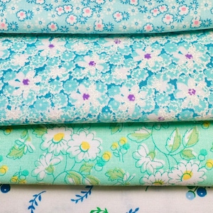 1930's Nana Mae Fabric - Henry Glass Fabric- Robert Kaufman 30’s Flowerhouse-8 Fat Quarters ...