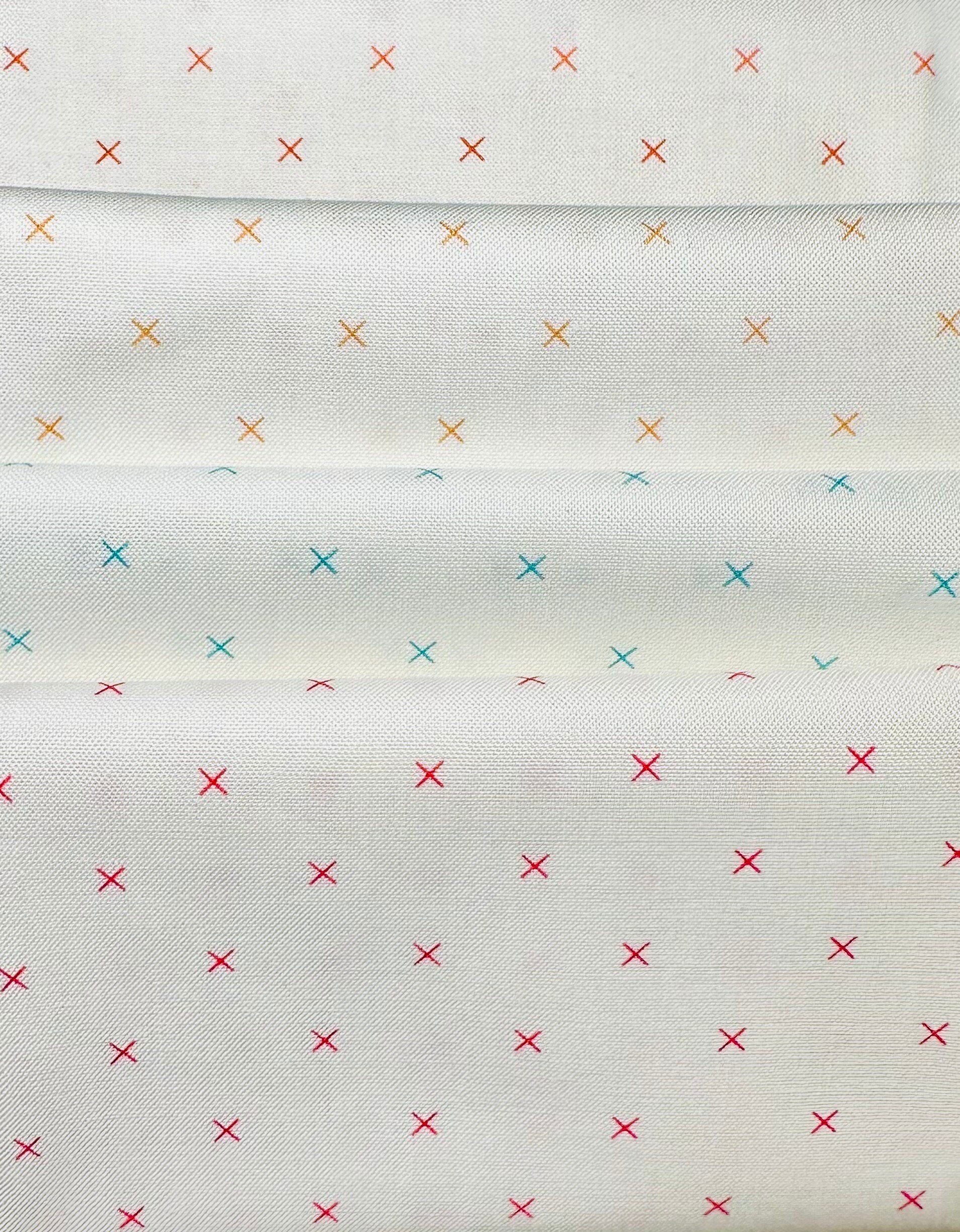 Bee Basics Background White Bundle X's and O's * 6 Fat Quarters* Lori Holt- Bundle X - Etsy