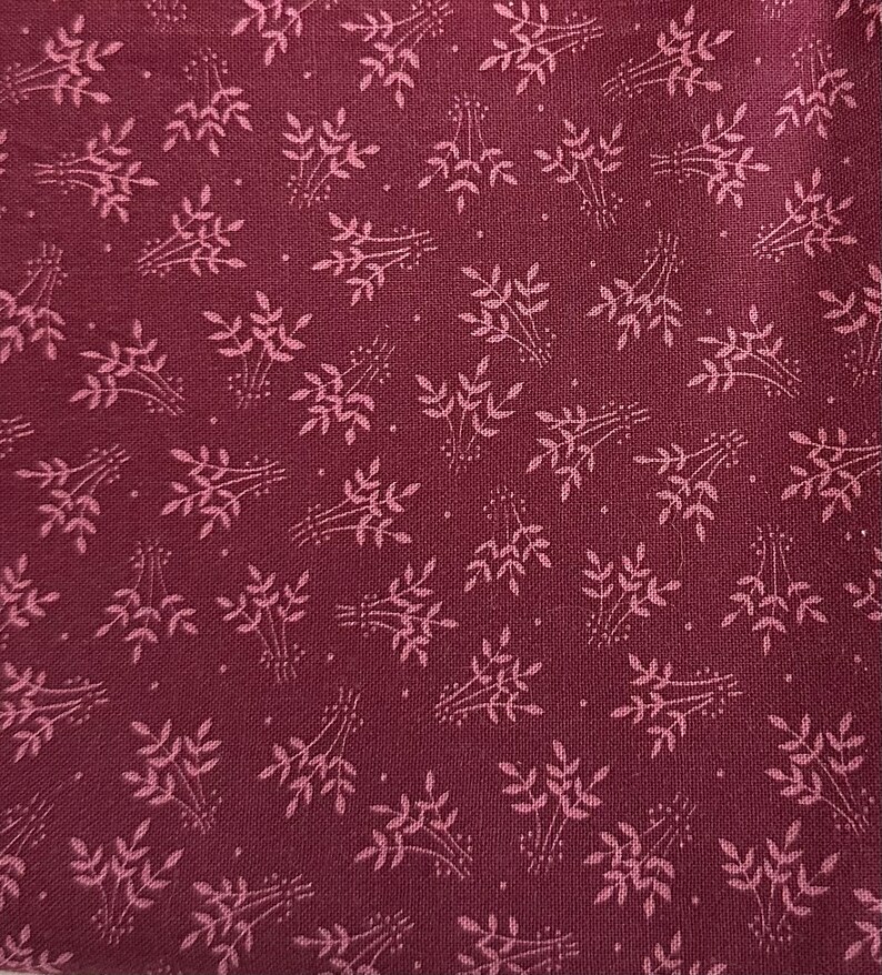 Wine Colored Fabric - 1 Yard - Etsy