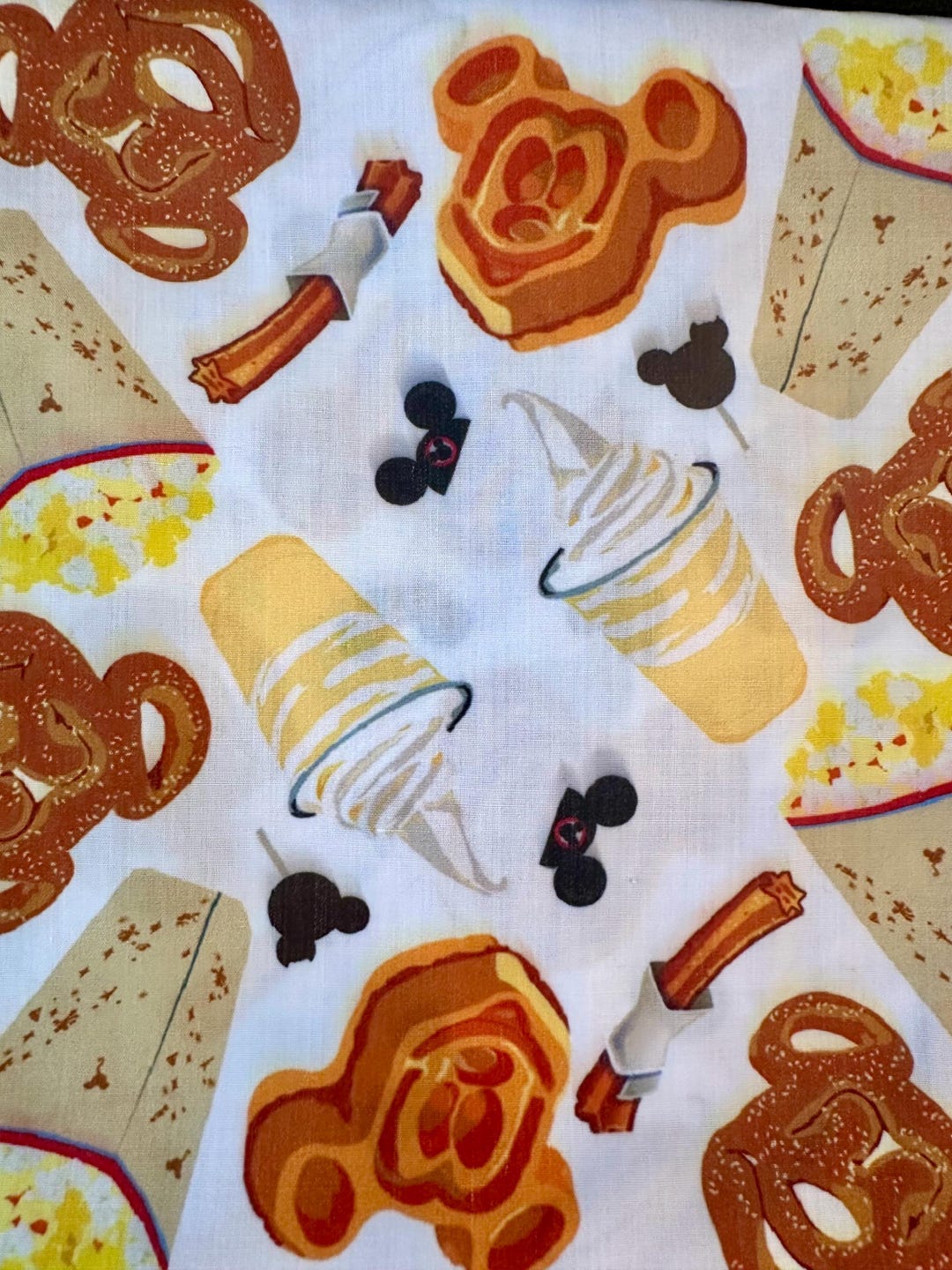 Disney Snacks Fabric - Etsy