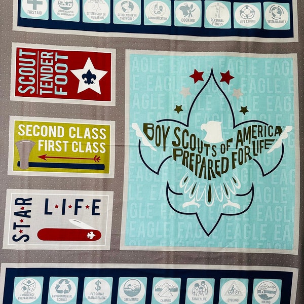 Boy Scout Fabric - Etsy