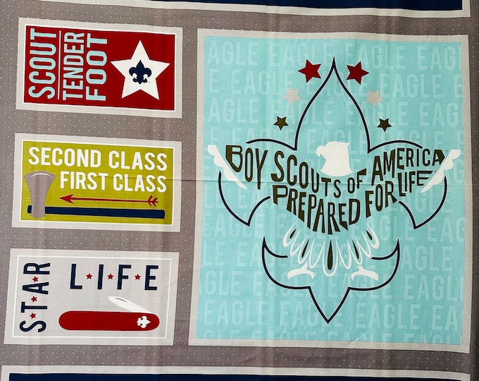 Boy Scout Eagle Panel * Modern Scouting by Riley Blake * - Etsy