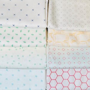 Lori Holt Busy Backgrounds Low Volume Bundle 8 Fat Quarters - Etsy
