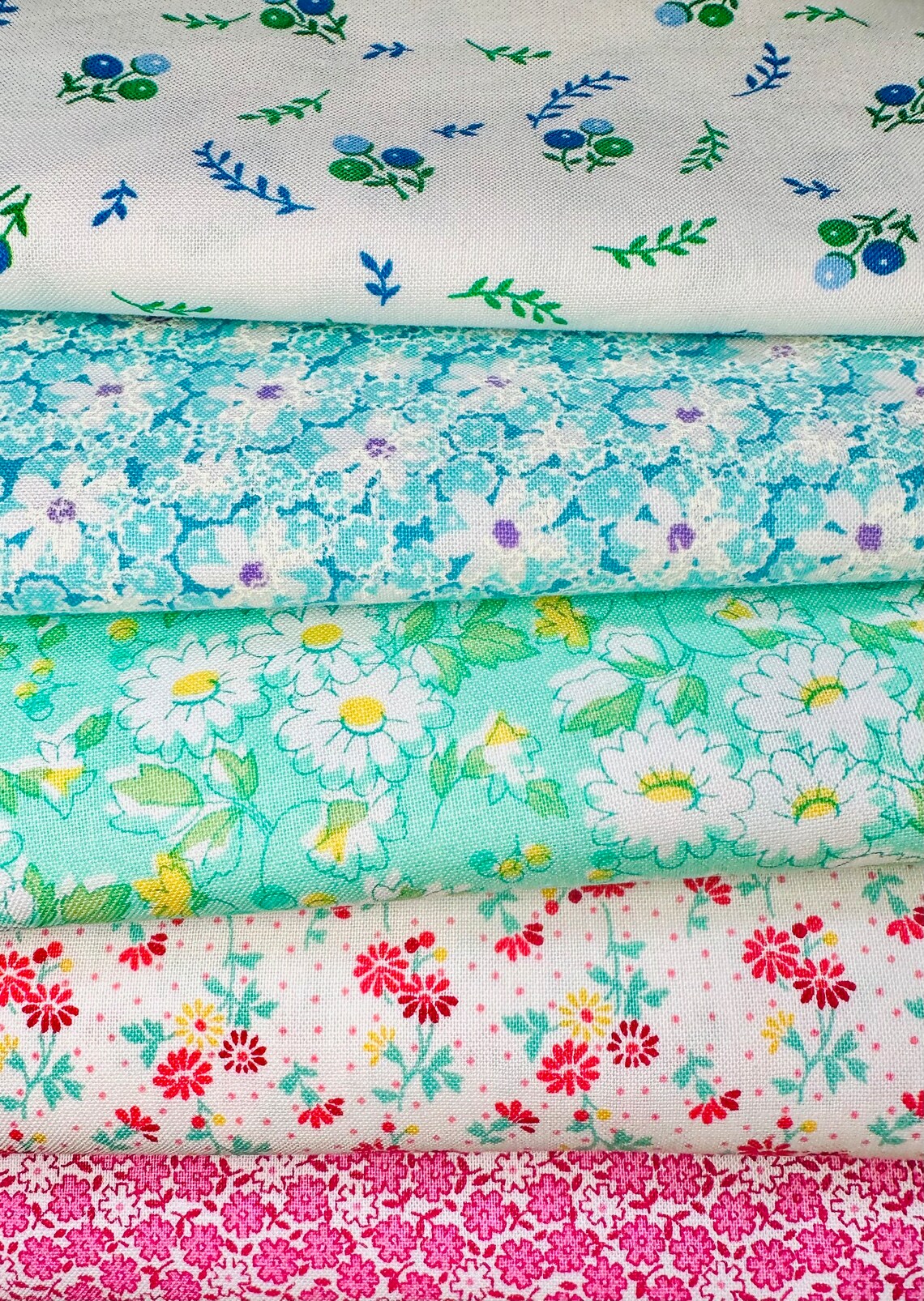 1930's Nana Mae Fabric - Henry Glass Fabric- Robert Kaufman 30’s Flower ...