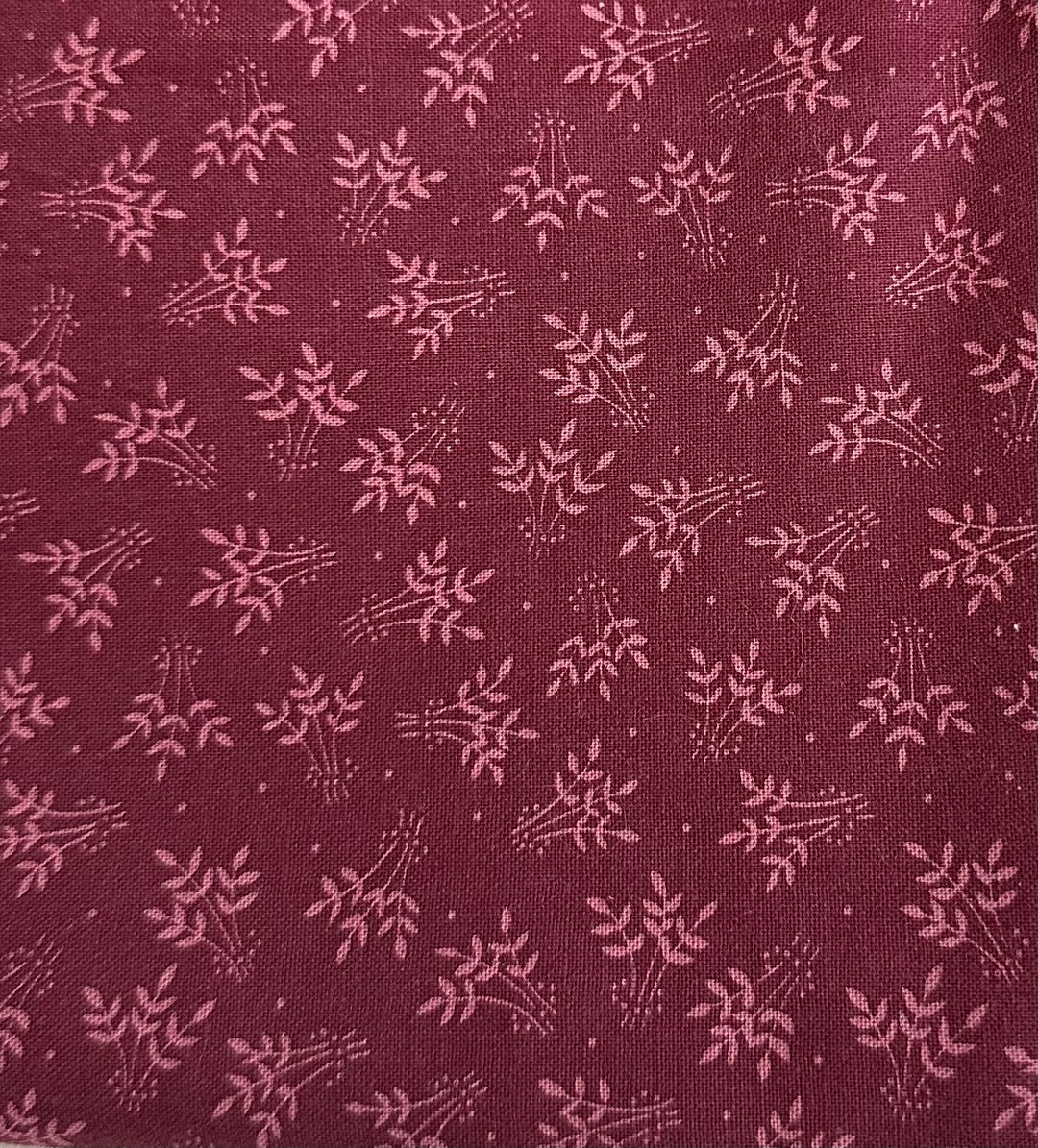 Wine Colored Fabric - 1 Yard - Etsy
