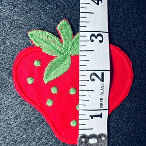 Vintage Strawberry Patch Applique - Embroidered - Set of 3 - Etsy