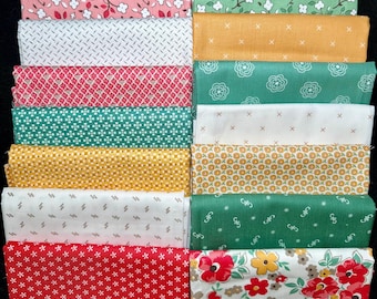 Bee Vintage Farm Collection by Lori Holt for Riley Blake - Cookbook ...