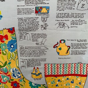 Vintage Church Lady Apron Panel - 40s Style! - Etsy