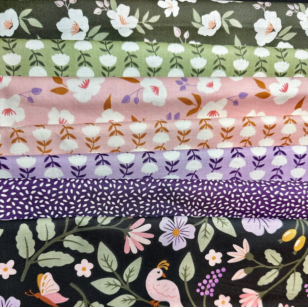 Little Forest Atelier Let It Bloom! Riley Blake 1/2 Yard Bundle - Etsy