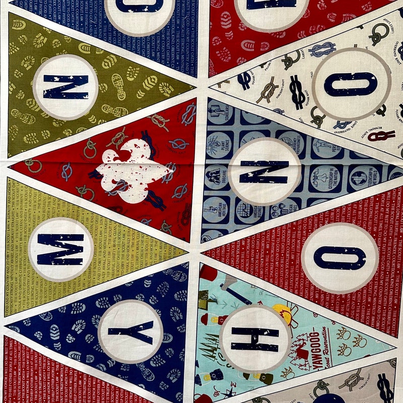 Boy Scout Fabric - Etsy