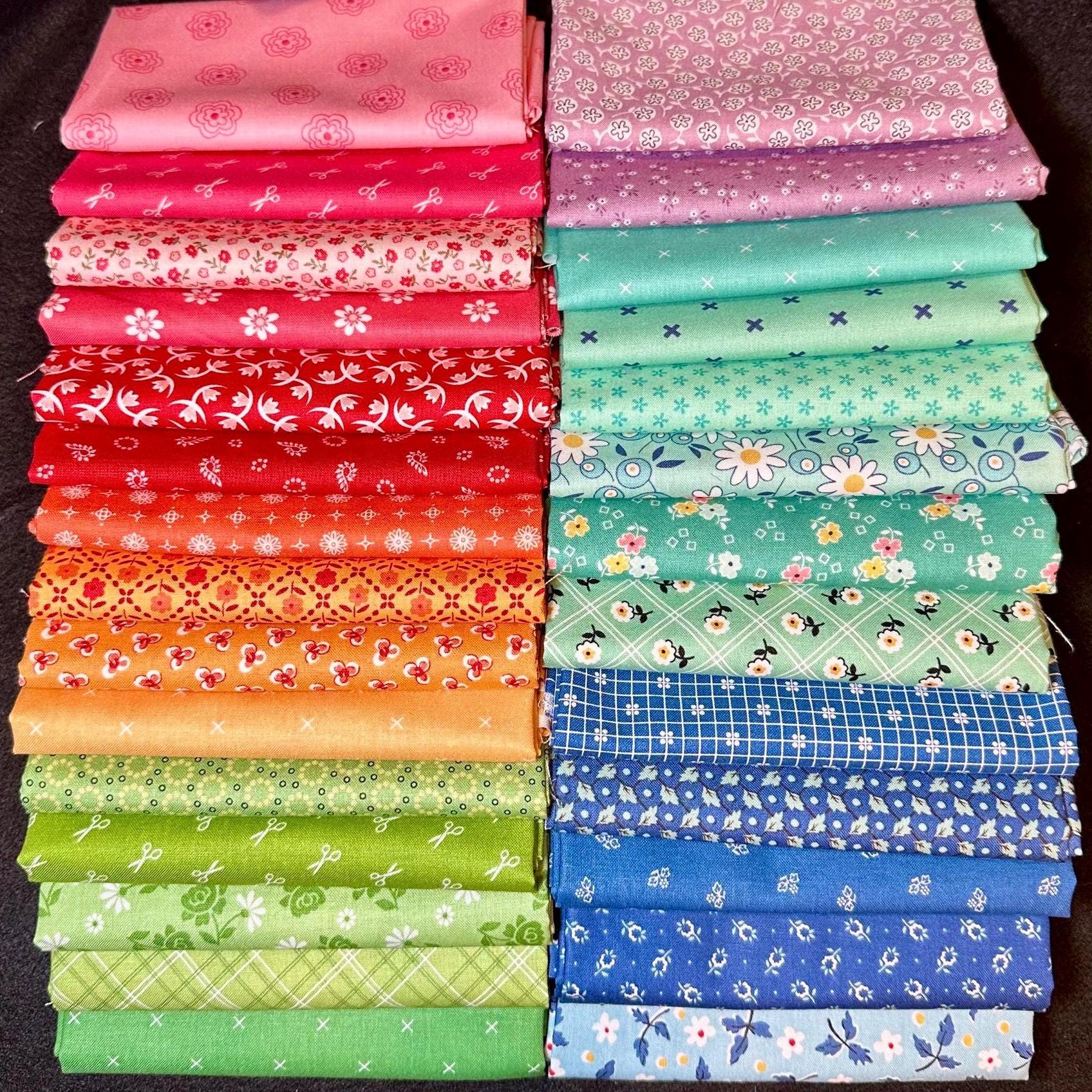 Bee Bundle Limited Edition Colors Fat Quarter Bundle- Hometown, Prairie ...