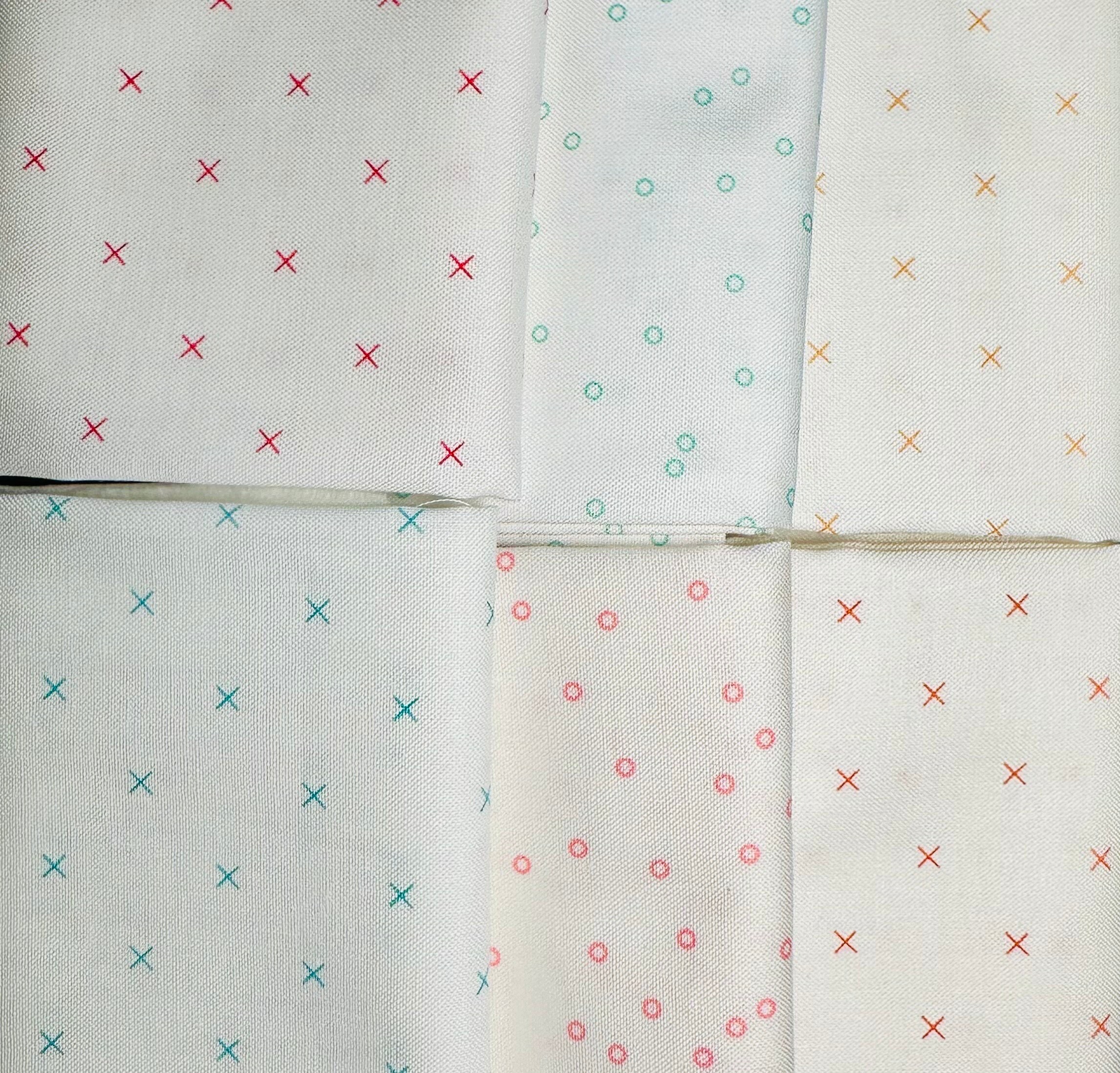 Bee Basics Background White Bundle X's and O's * 6 Fat Quarters* Lori Holt- Bundle X - Etsy