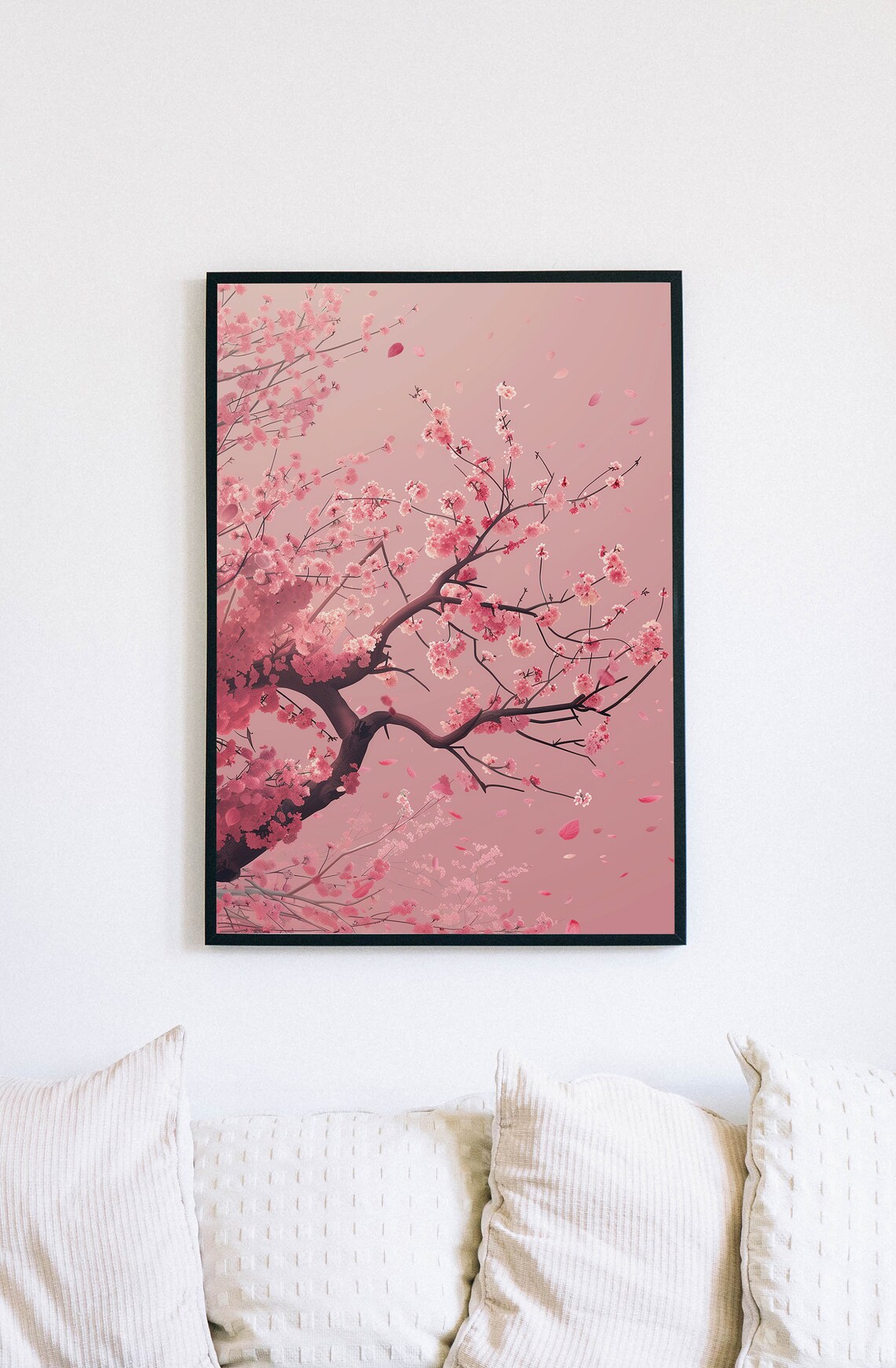 Sakura Poster. Cherry Blossom Sakura. Printable Digital Art. Instant ...