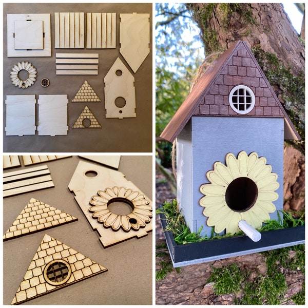 Diy Birdhouse Kit - Etsy