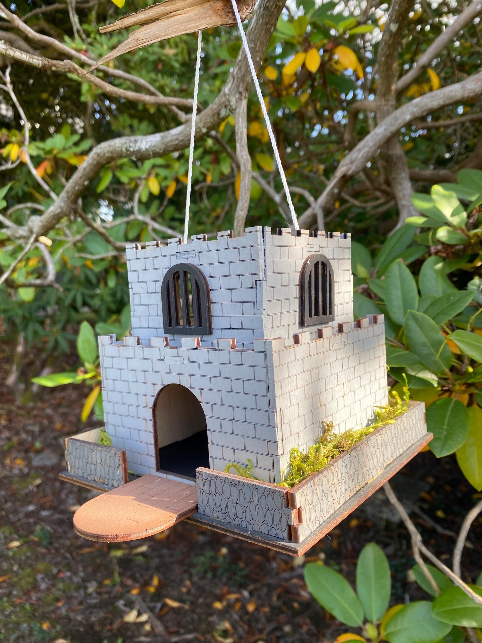 Birdhouse DIY Craft Kit- Castle - Etsy