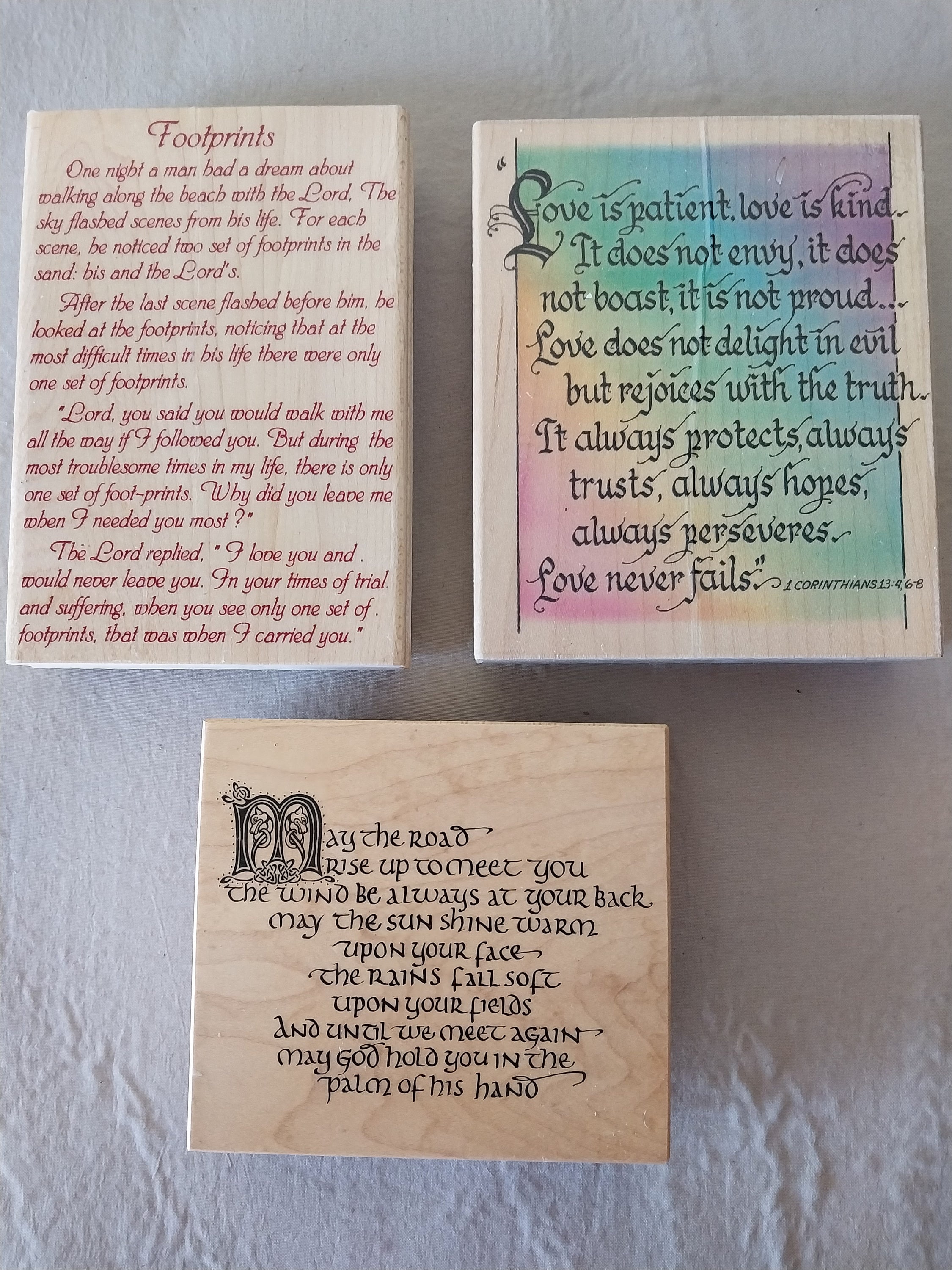 Encouraging Messages, Sayings, Rubber Stamps, Wood Blocks - Etsy
