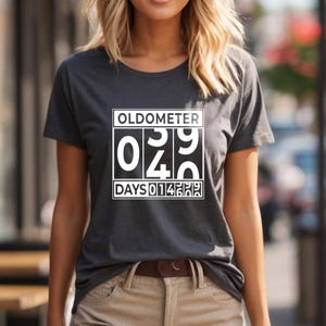 40th Birthday, Oldometer Sublimation PNG, Digital Download, Gifts for ...