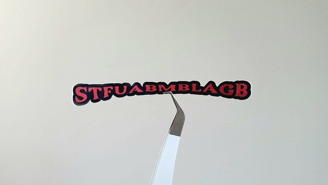 Book Acronym, Bookish Stickers, Kindle Sticker, Bookish Merch ...