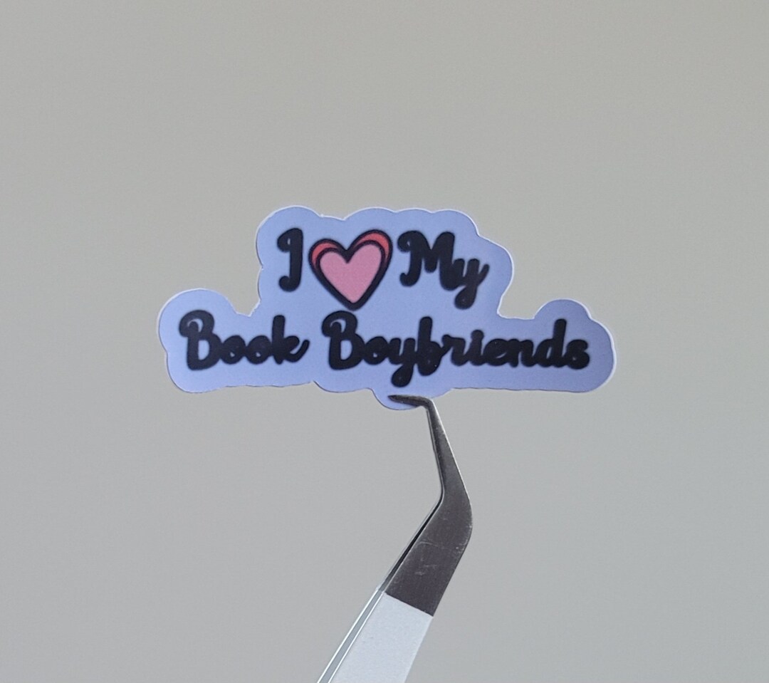 Love Book Boyfriends Bookish Stickers - Etsy