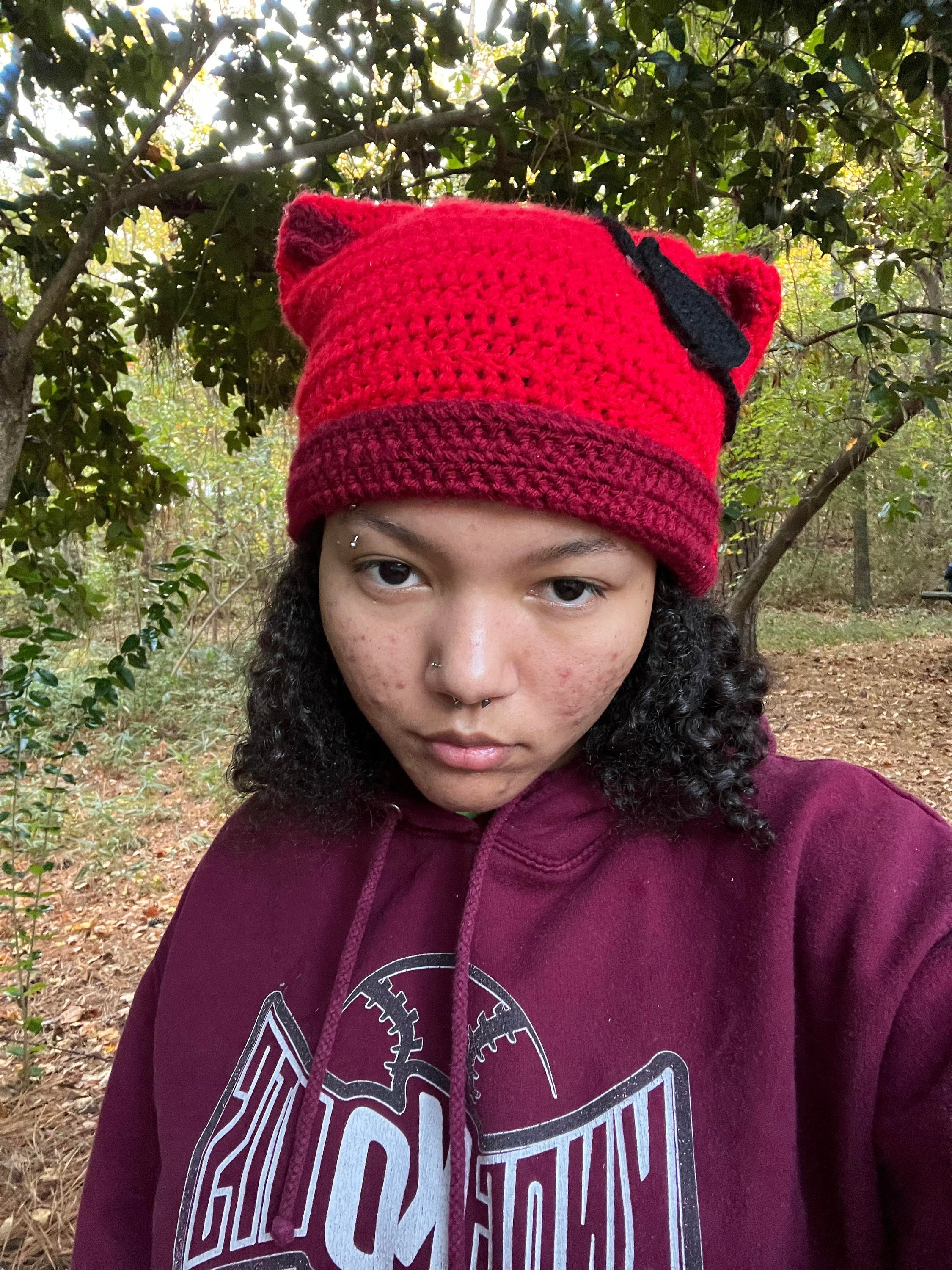 Crochet Five Nights at Freddy's Inspired Beanie Foxy - Etsy
